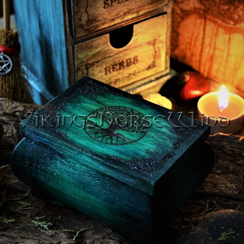 Tree of Life Wood Box - Etsy