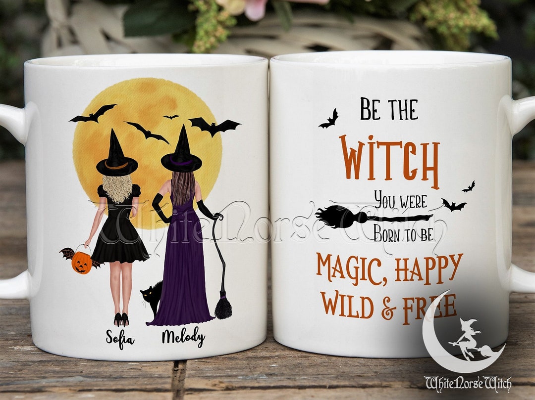 Best Witches Personalized Best Friends Mug, Witchy Betsies Mug ...
