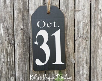 October 31st Signs - Etsy