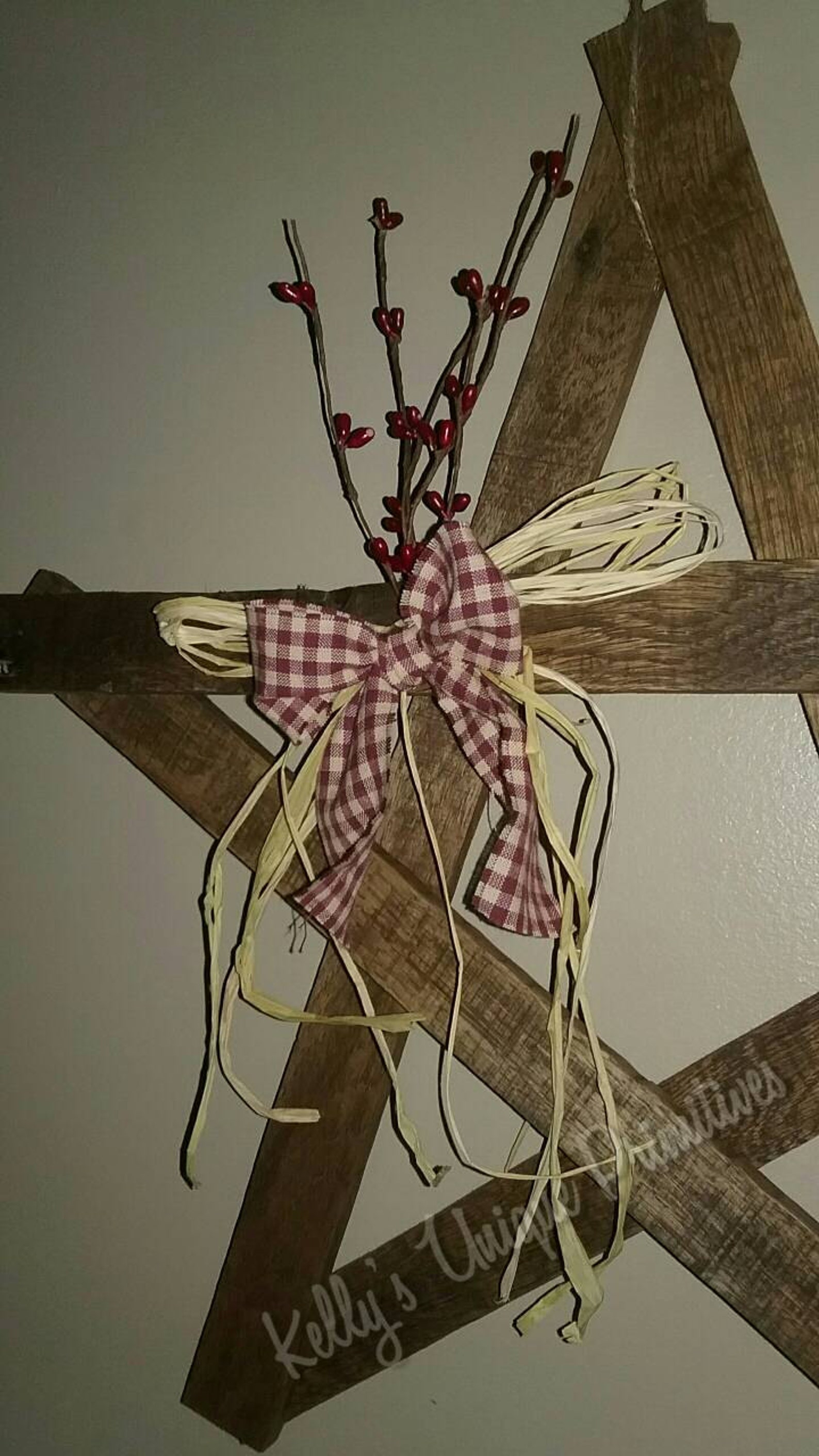 Wooden Country Star Wall Decor Wooden Stars Country Stars Home | Etsy