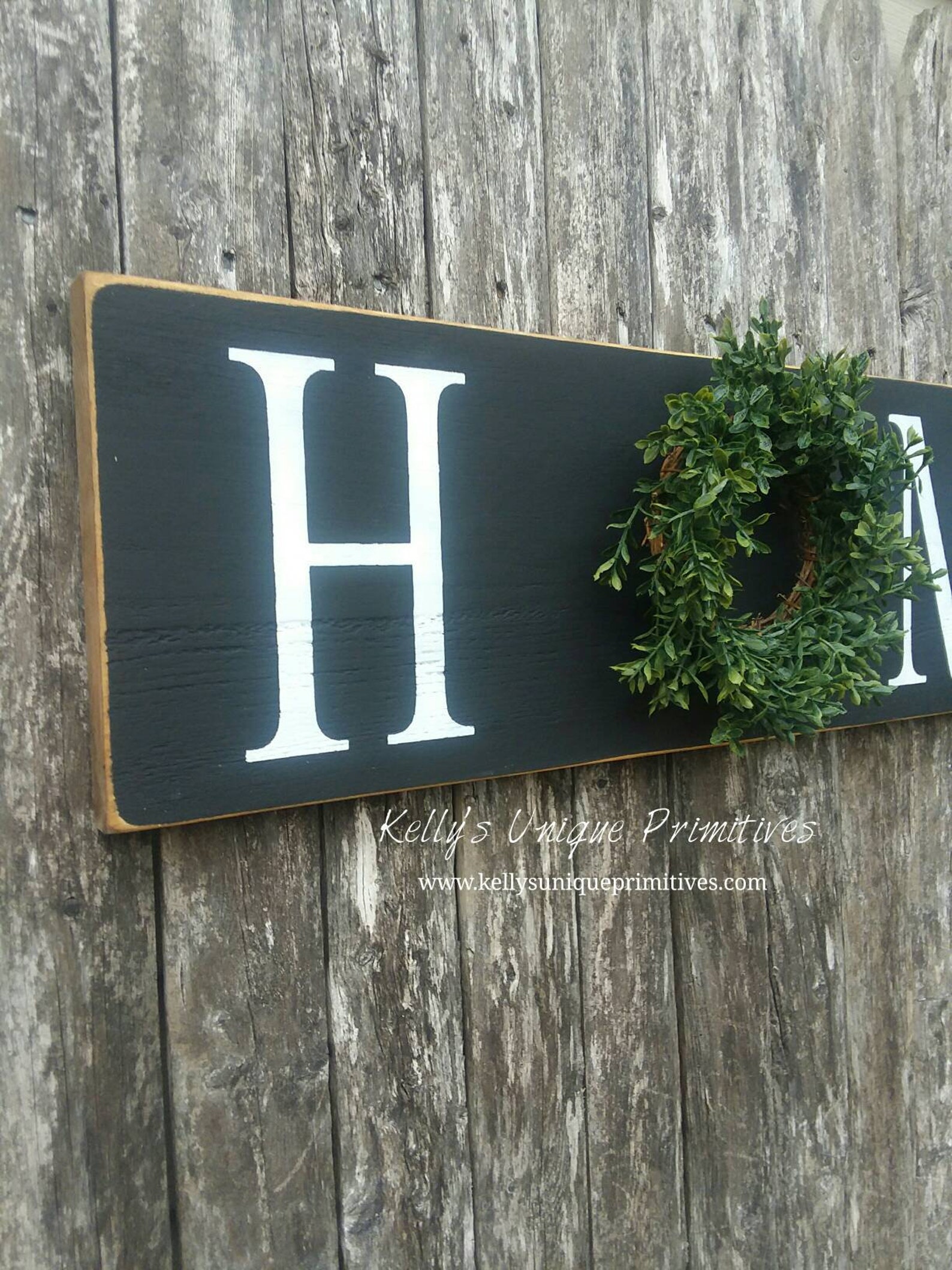 Horizontal Home Sign Welcome Sign Home Decor Wall Decor | Etsy