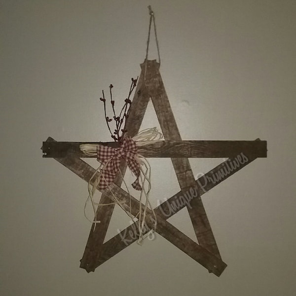 Rustic Star Decor - Etsy