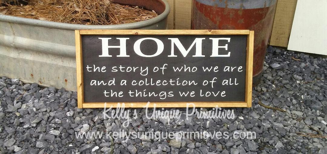 Home the Story of Who We Are A Collection of All the Things We Love ...