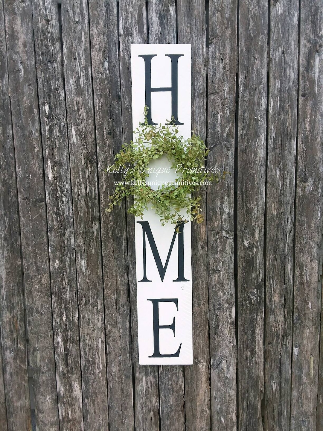 Vertical Home Sign Welcome Sign Home Decor Wall Decor Country Decor ...