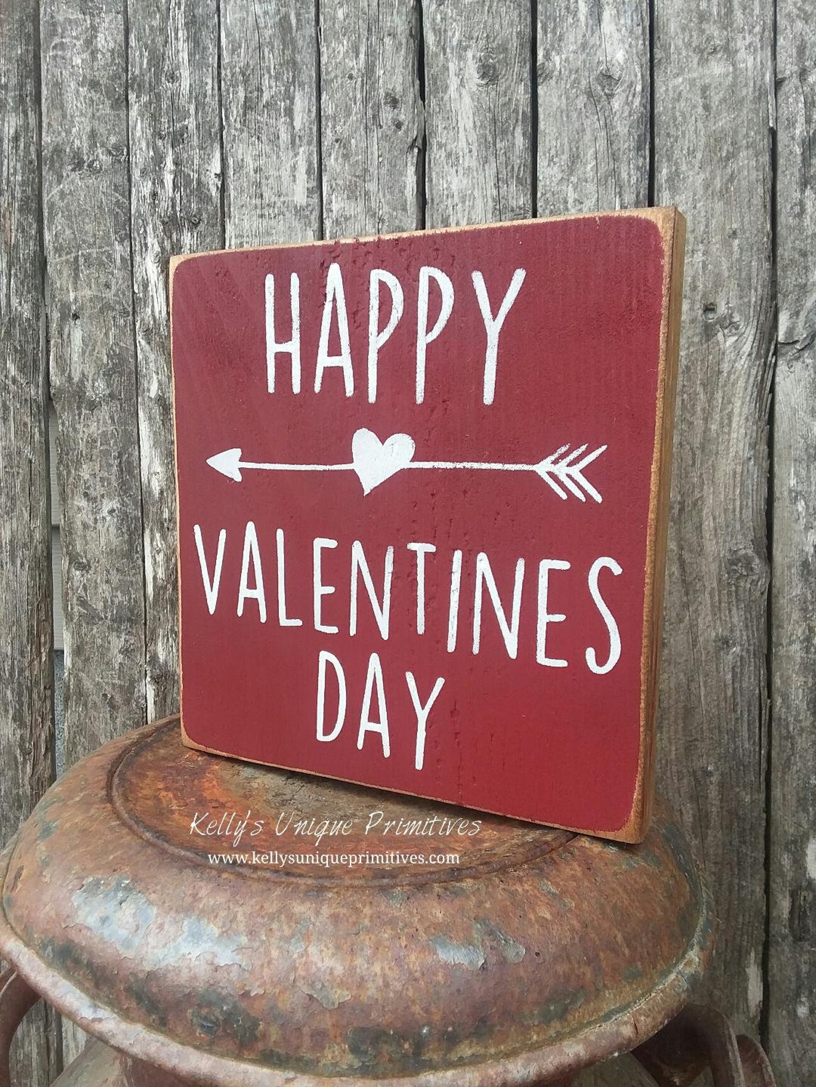 Happy Valentines Day Sign V-day Decor Feb 14 Signs - Etsy