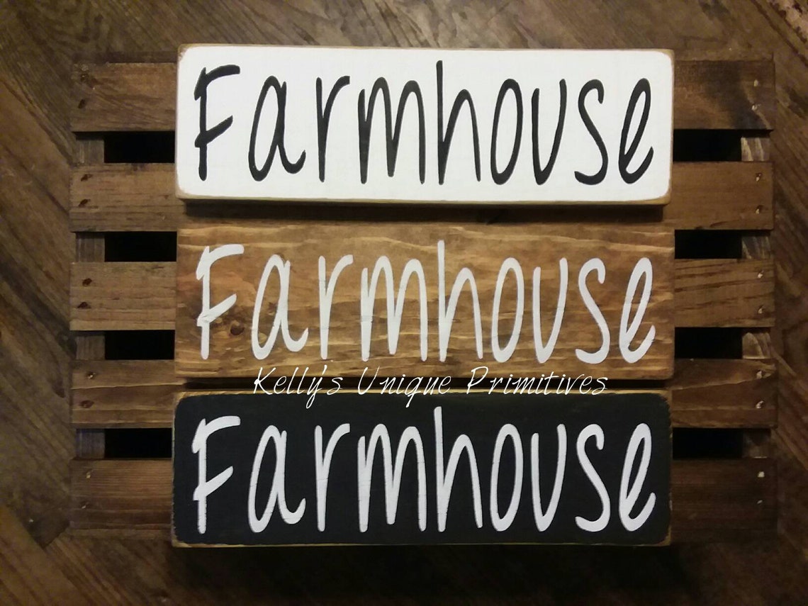 Farmhouse Signs Farmhouse Decor Shelf Sitter Signs Country - Etsy