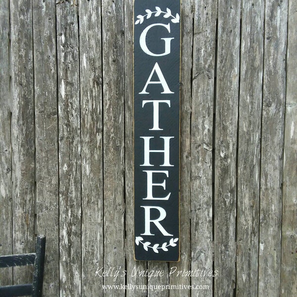 Vertical Sign - Etsy