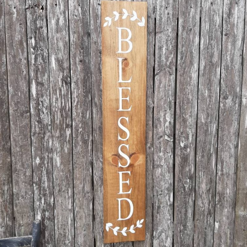 Blessed Sign - Etsy