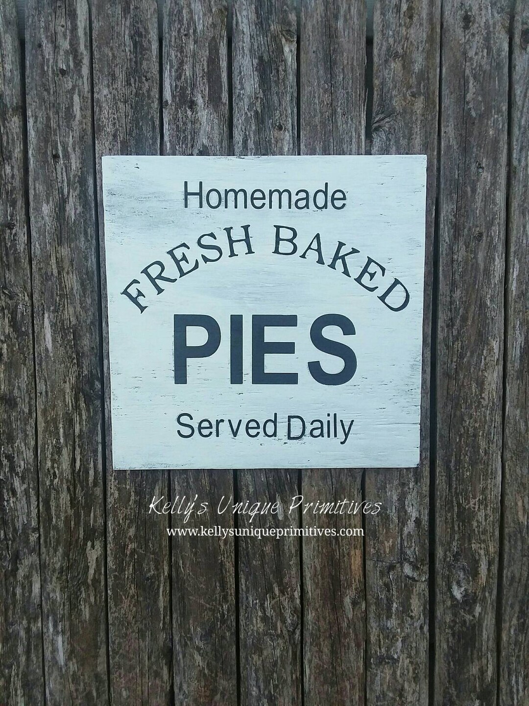 Fresh Baked Pies Farmhouse Sign Wooden Country Sign Home Decor Wall ...