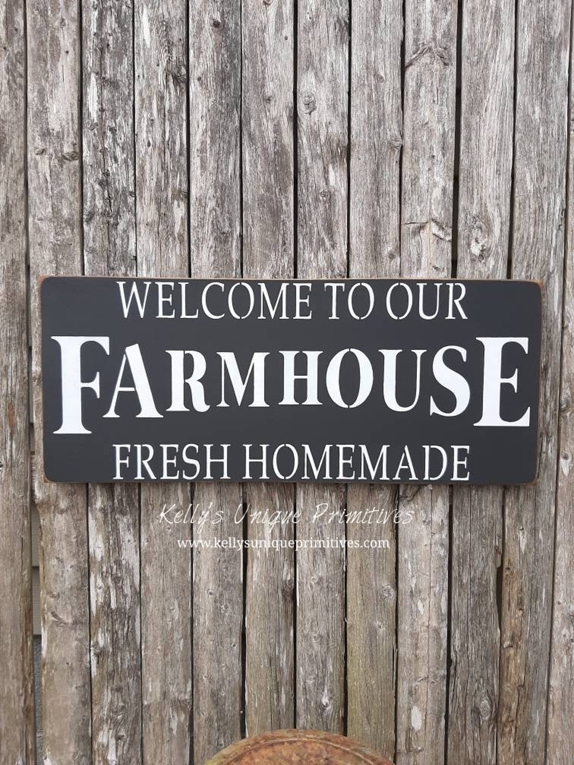 Welcome to Our Farmhouse Sign Home Decor Farmhouse Wall Decor Rustic ...