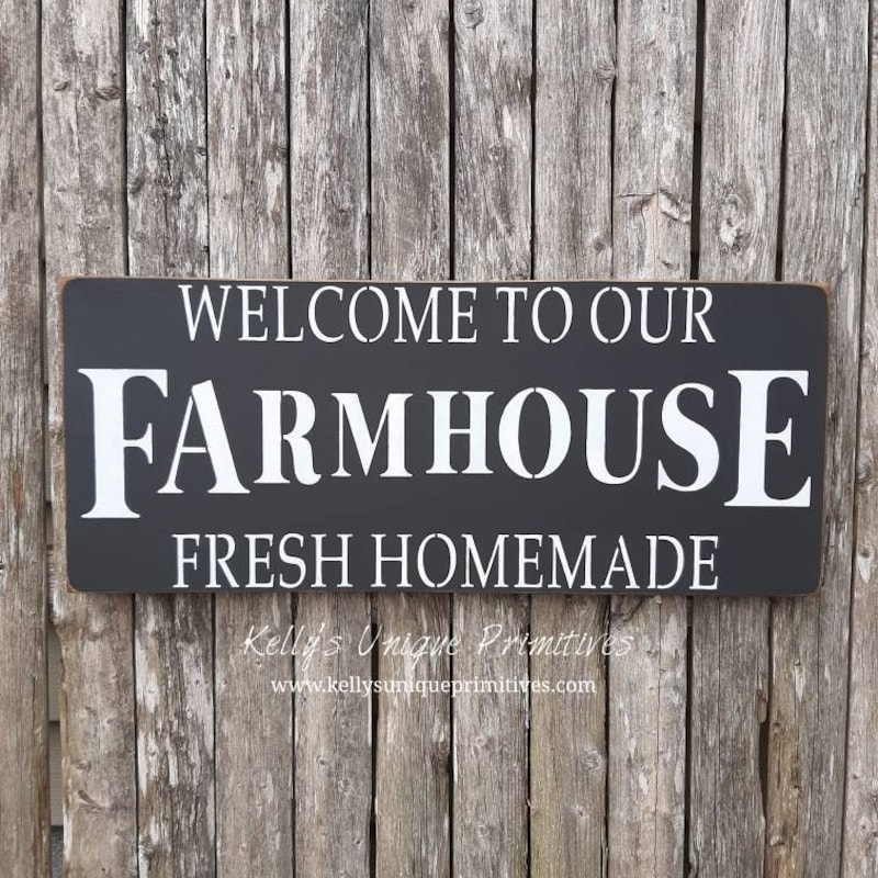 Farmhouse Sign - Etsy