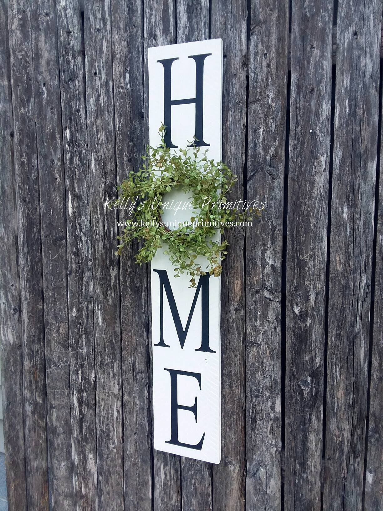Vertical Home Sign Welcome Sign Home Decor Wall Decor Country Decor ...