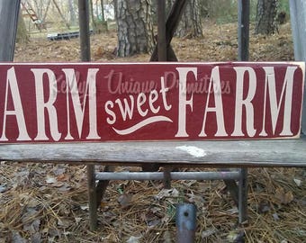 Home Sweet Home Wooden Country Signs Home Decor Rustic Decor | Etsy