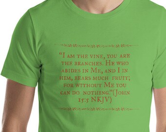 John 15 5 Etsy