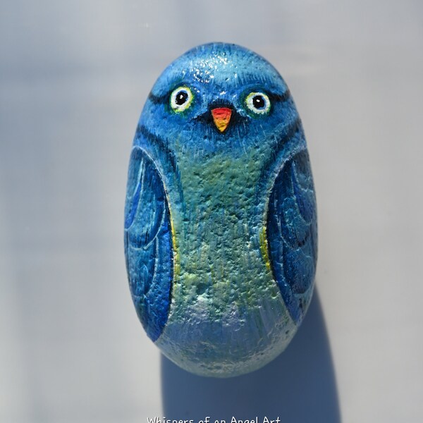 Painted Rocks Birds - Etsy