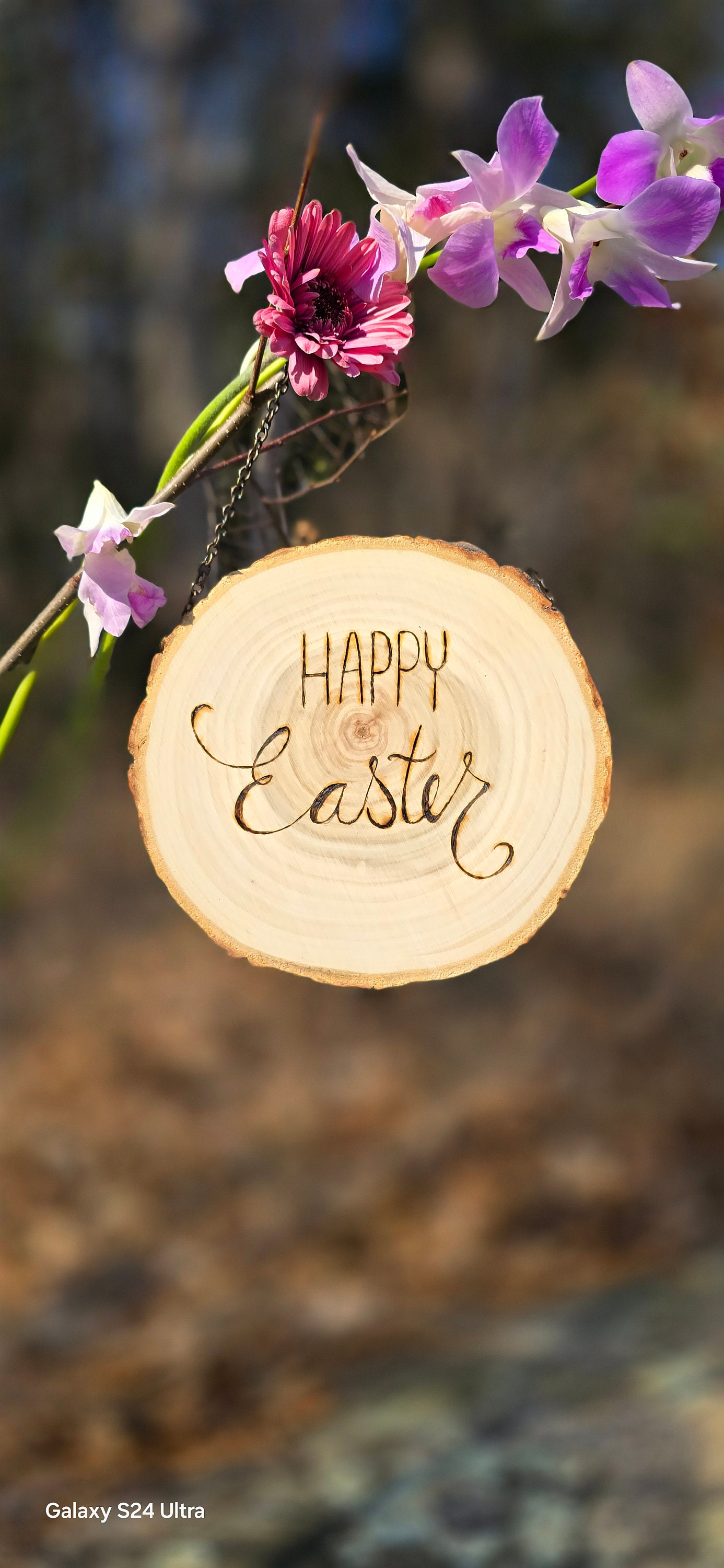 6 X 6 Wood Burned Art, Easter Decoration, Hand Burned Wood, Pyrography ...