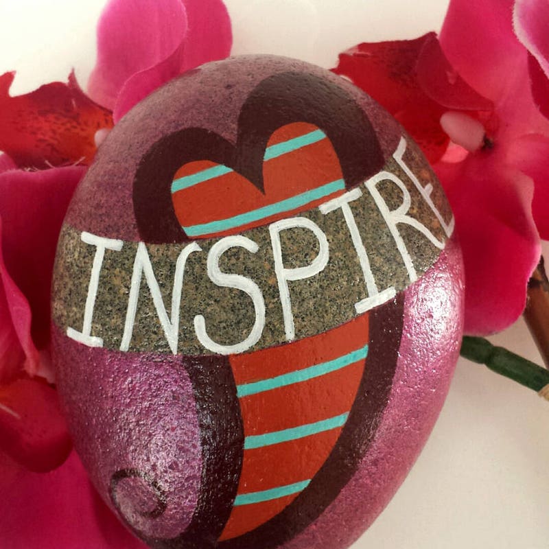 Inspirational Stones - Etsy