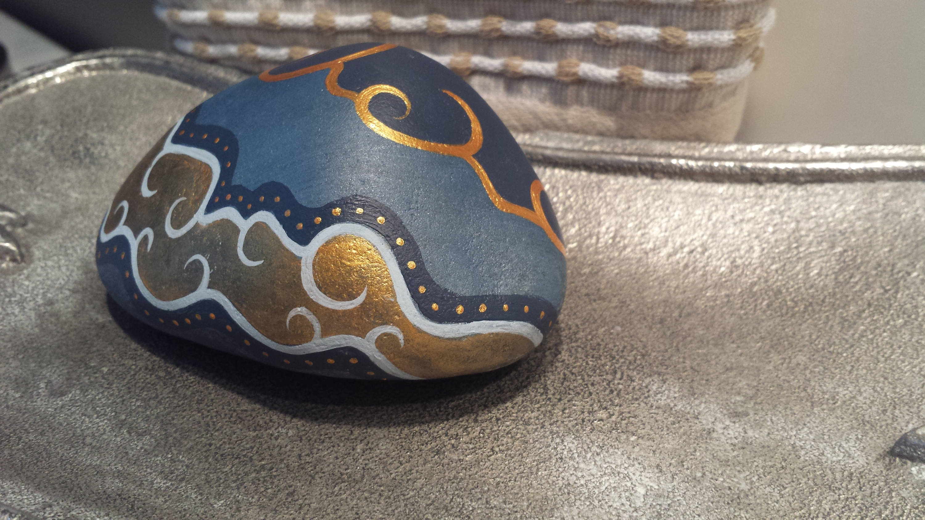 Hand Painted Stone Painted Stone Personal Gift Home Decor - Etsy