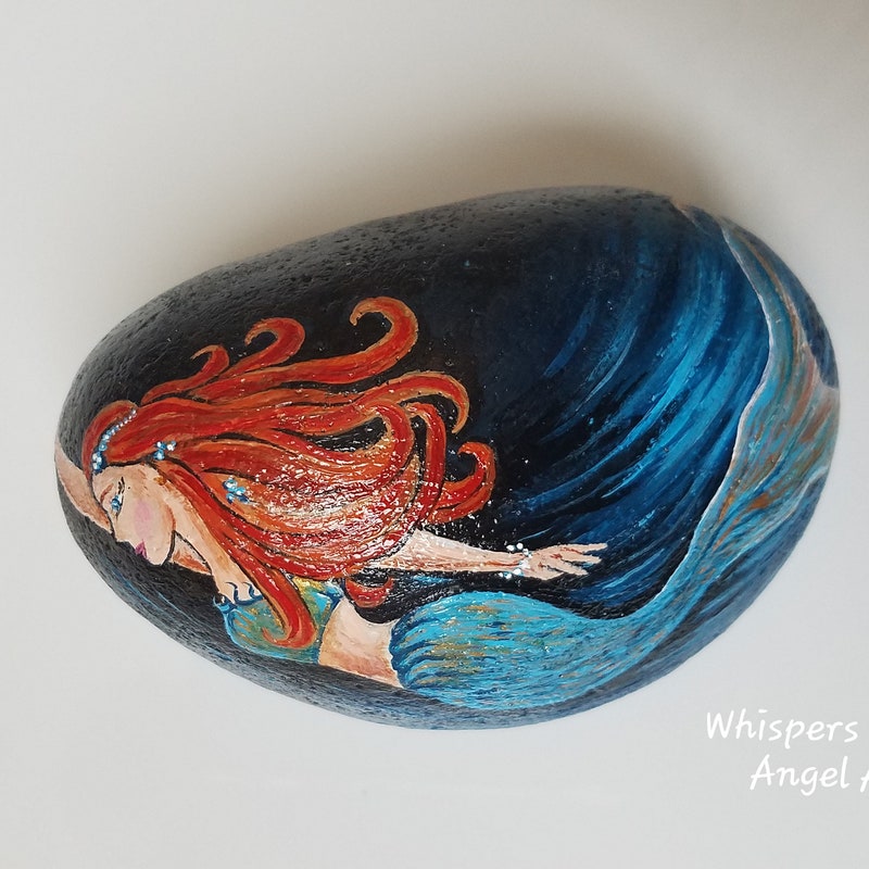 Hand Painted Rock - Etsy