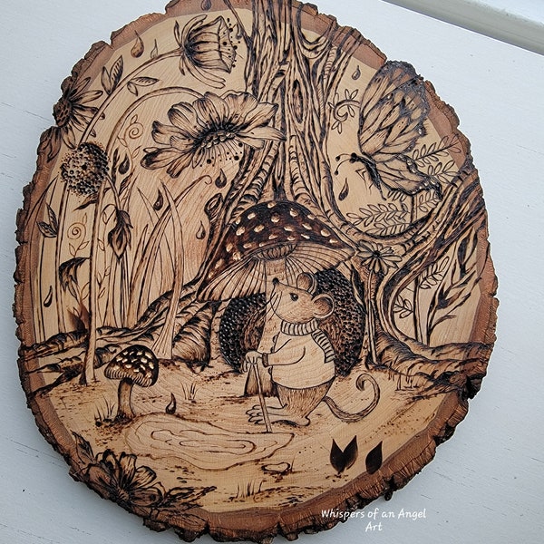 Wood Burned Art - Etsy