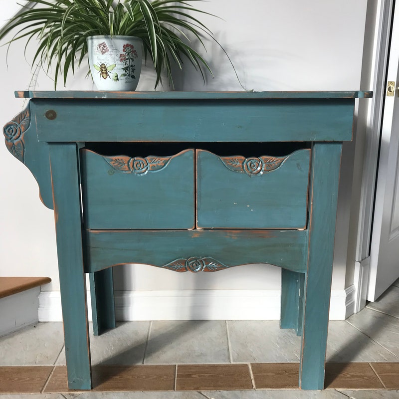 Butcher Block Table - Etsy