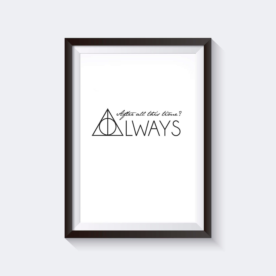 Always Art Print, Printable Large Poster, Digital Download - Etsy