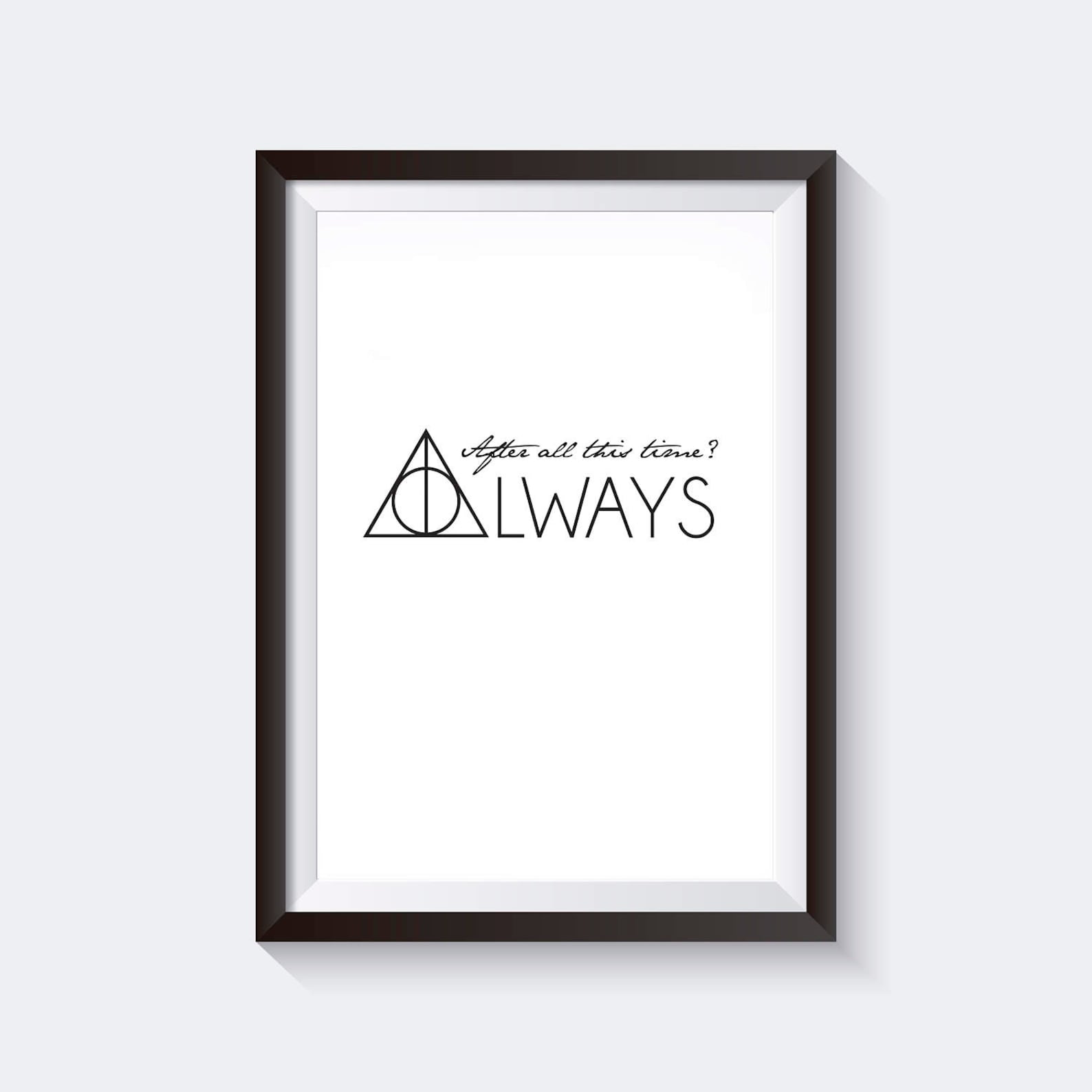 Always Art Print, Printable Large Poster, Digital Download - Etsy