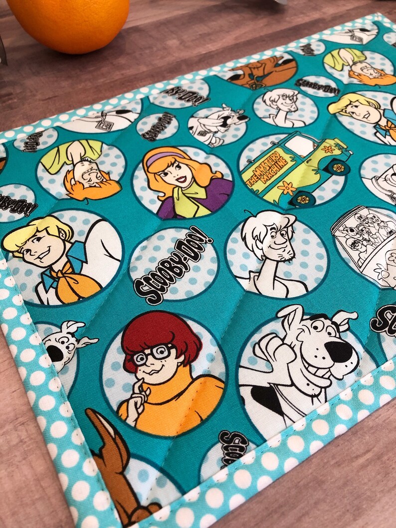 Large 9 X 13 Favorites Scooby-doo Fabric - Etsy
