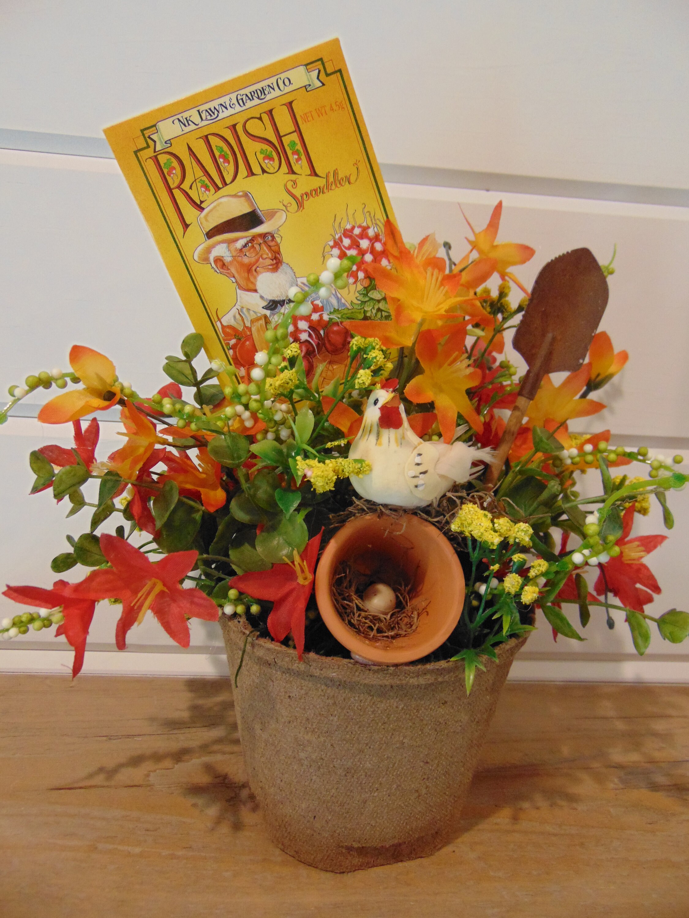 Country Chicken Floral - Etsy