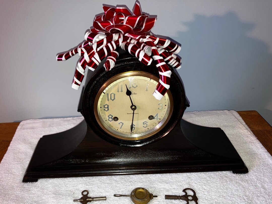 1920's New Haven Mantel Shelf Clock Working Correctly - Etsy