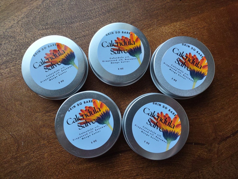 Calendula Salve/dry Skin Salve/diaper Rash Salve/all Natural Salve - Etsy