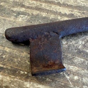 Large Antique 1700s Hand Forged Key, Hand Forged Key, Antique Key ...