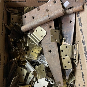 Bulk Lot of Mixed Vintage Hinges Bulk Hinges Bulk Vintage - Etsy