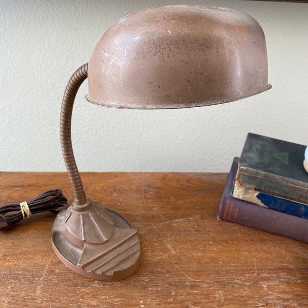 Rustic Desk Lamp - Etsy