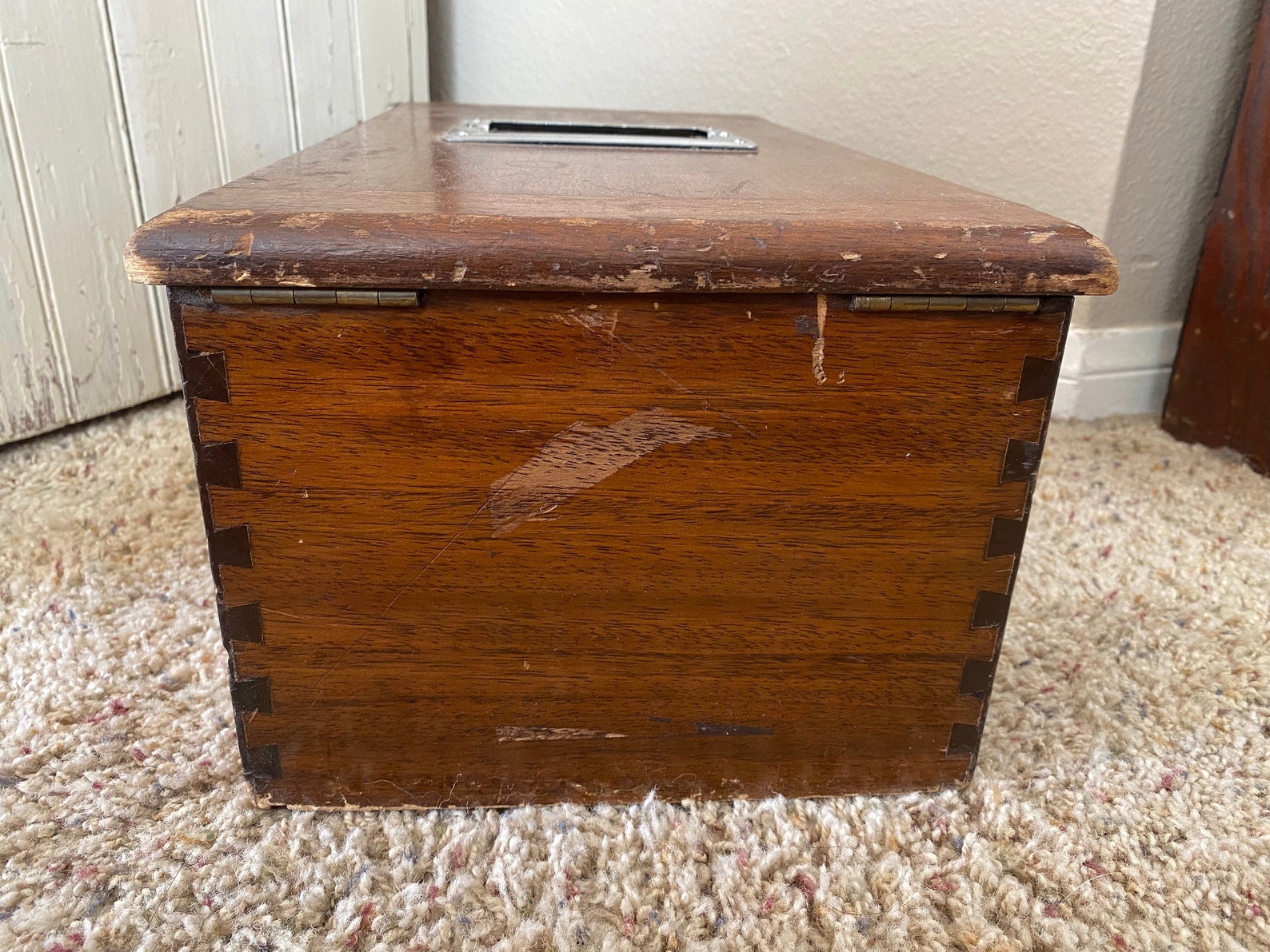 Vintage Antique Wooden British English Cash Register Till - Etsy