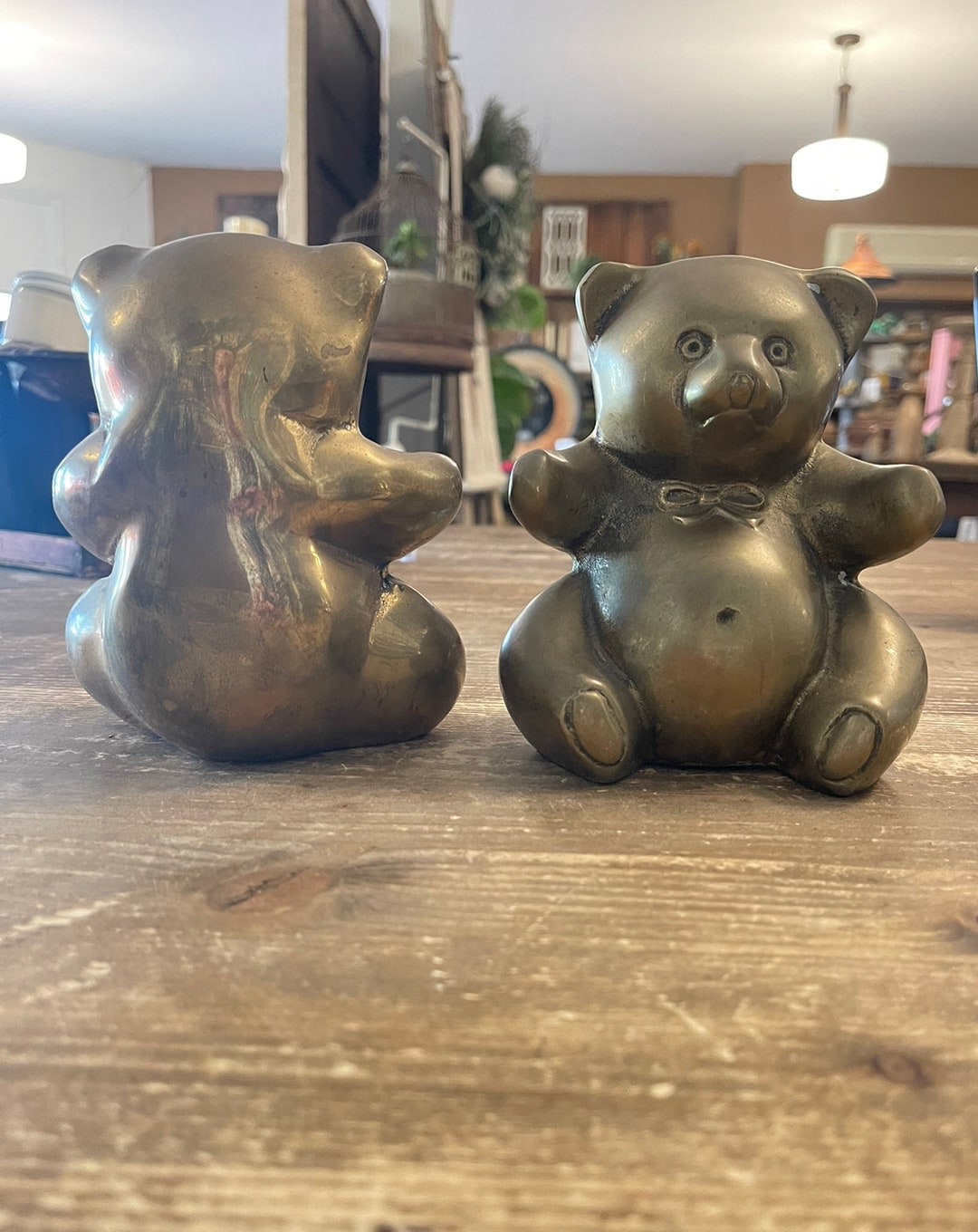 Vintage Brass Bear Bookends, Vintage Bookends, Brass Bookends, Bookends ...