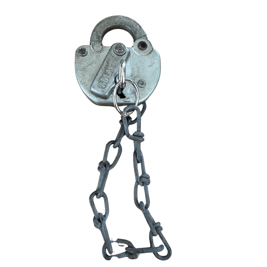 Antique Adlake Railroad Padlock and Key, Adlake Padlock, Adlake ...