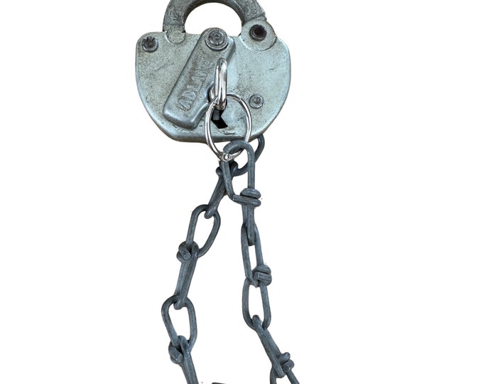 Antique Adlake Railroad Padlock and Key, Adlake Padlock, Adlake ...