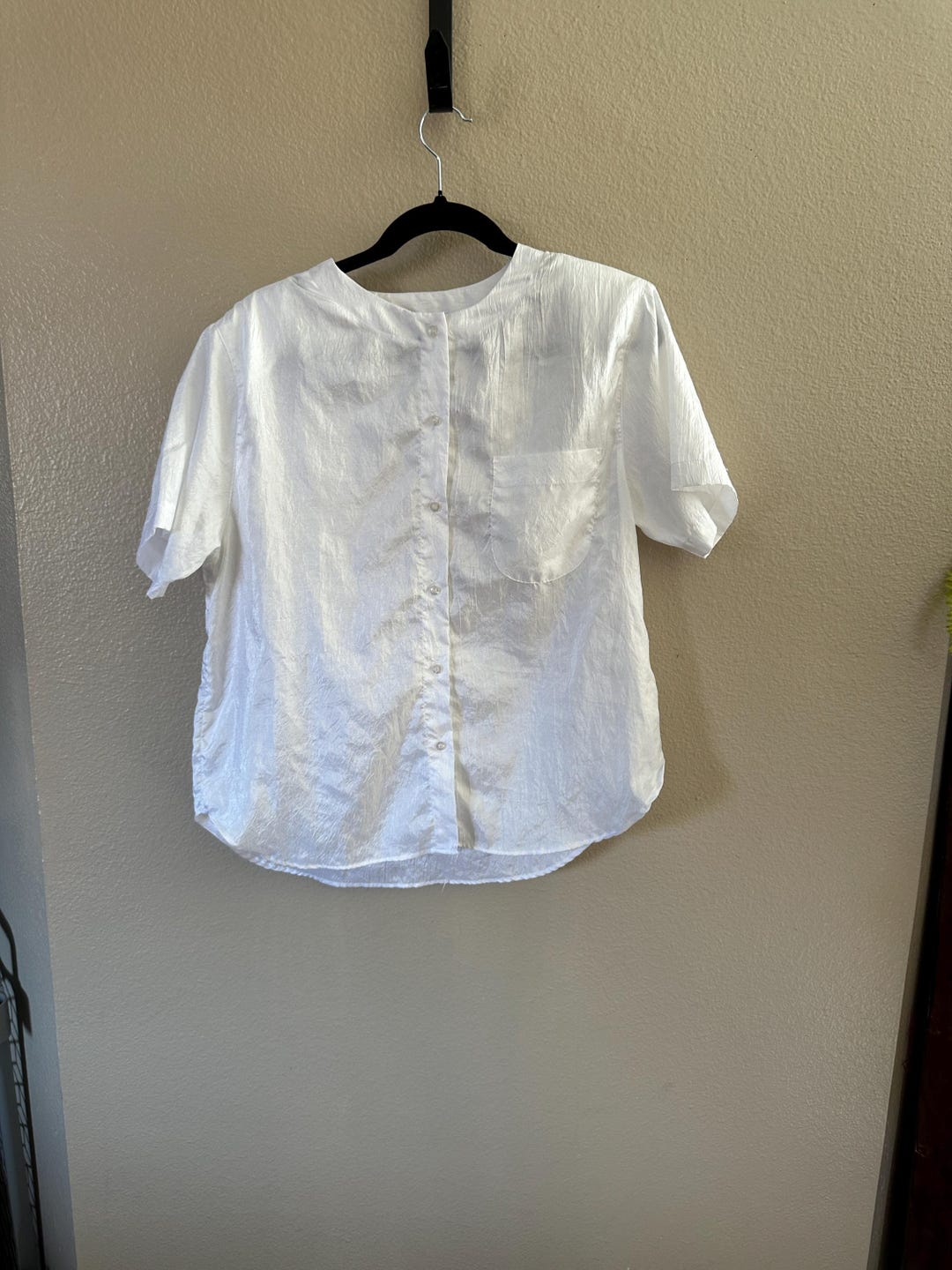 Ashleigh Morgan Shiny Silky Blouse With Shoulder Pads, Ashleigh Morgan ...