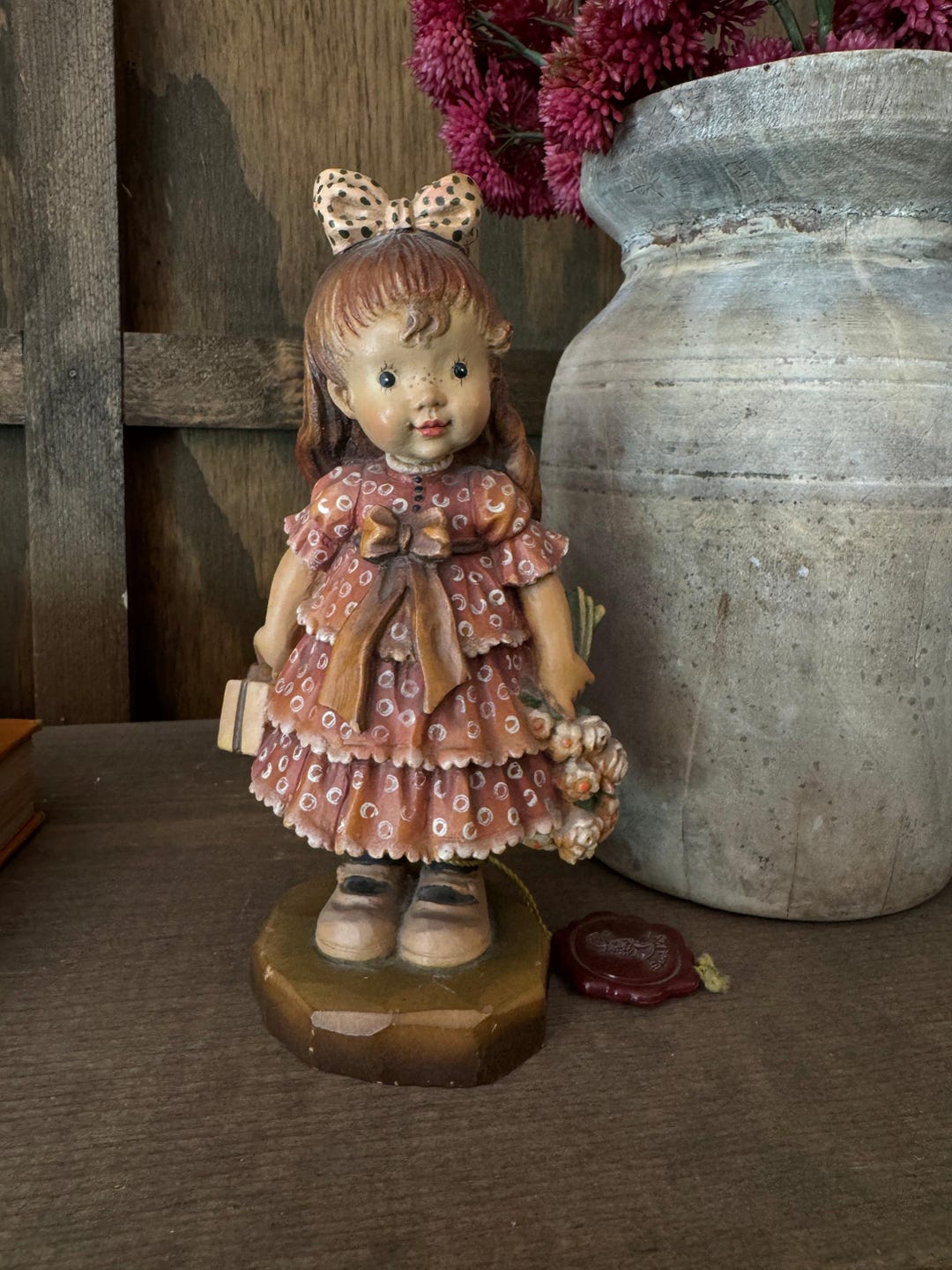 Italian ANRI Sarah Kay Girl Special Day Figurine, Collectible, Girl in ...