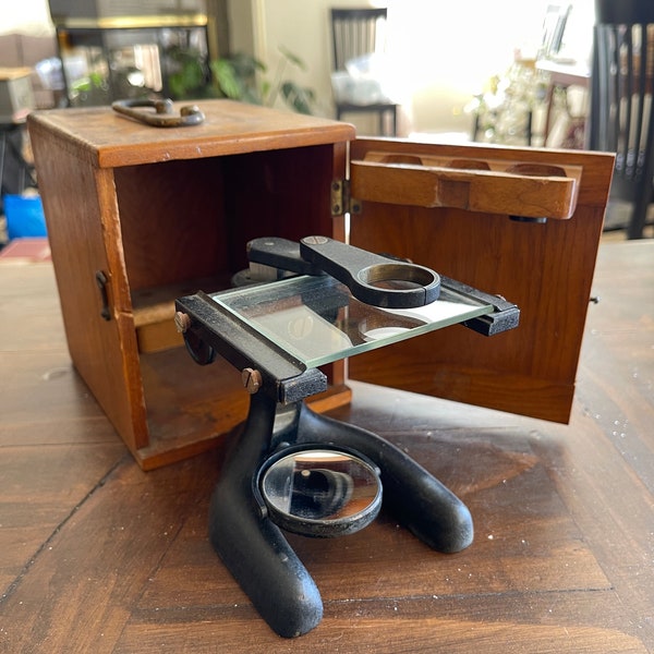 Antique Microscope - Etsy