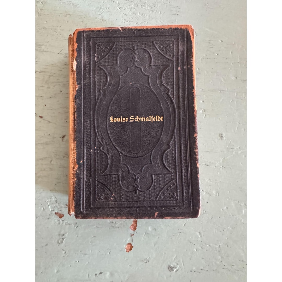 Antique German Hymnal or Bible 1908 Gesangbuch Fur Gemeinden - Etsy