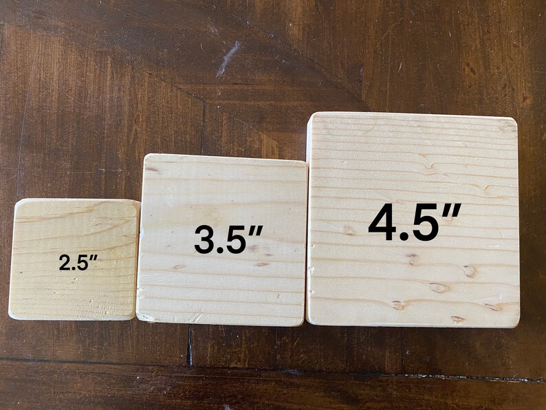 Small Word Wood Block Small Love Sign Small Grace Sign - Etsy