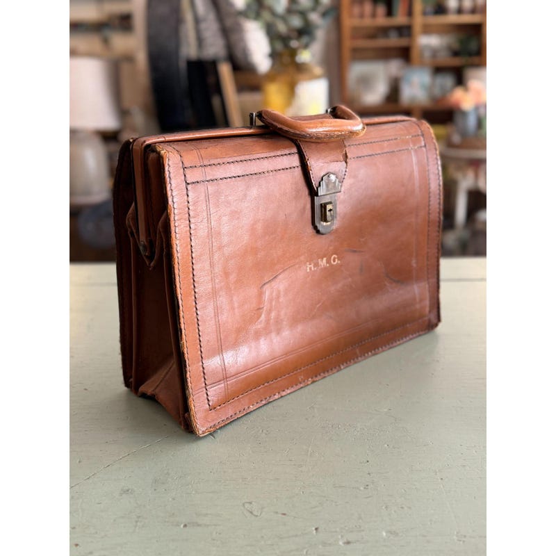 Vintage Briefcase - Etsy