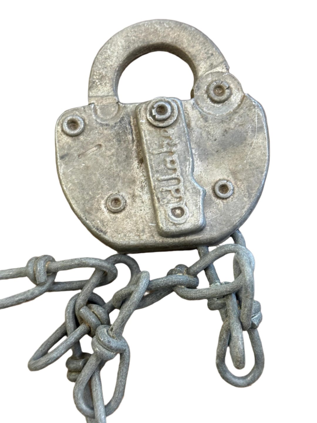 Vintage Adlake AT and SF Railway Padlock, Adlake Railroad Lock, Vintage ...