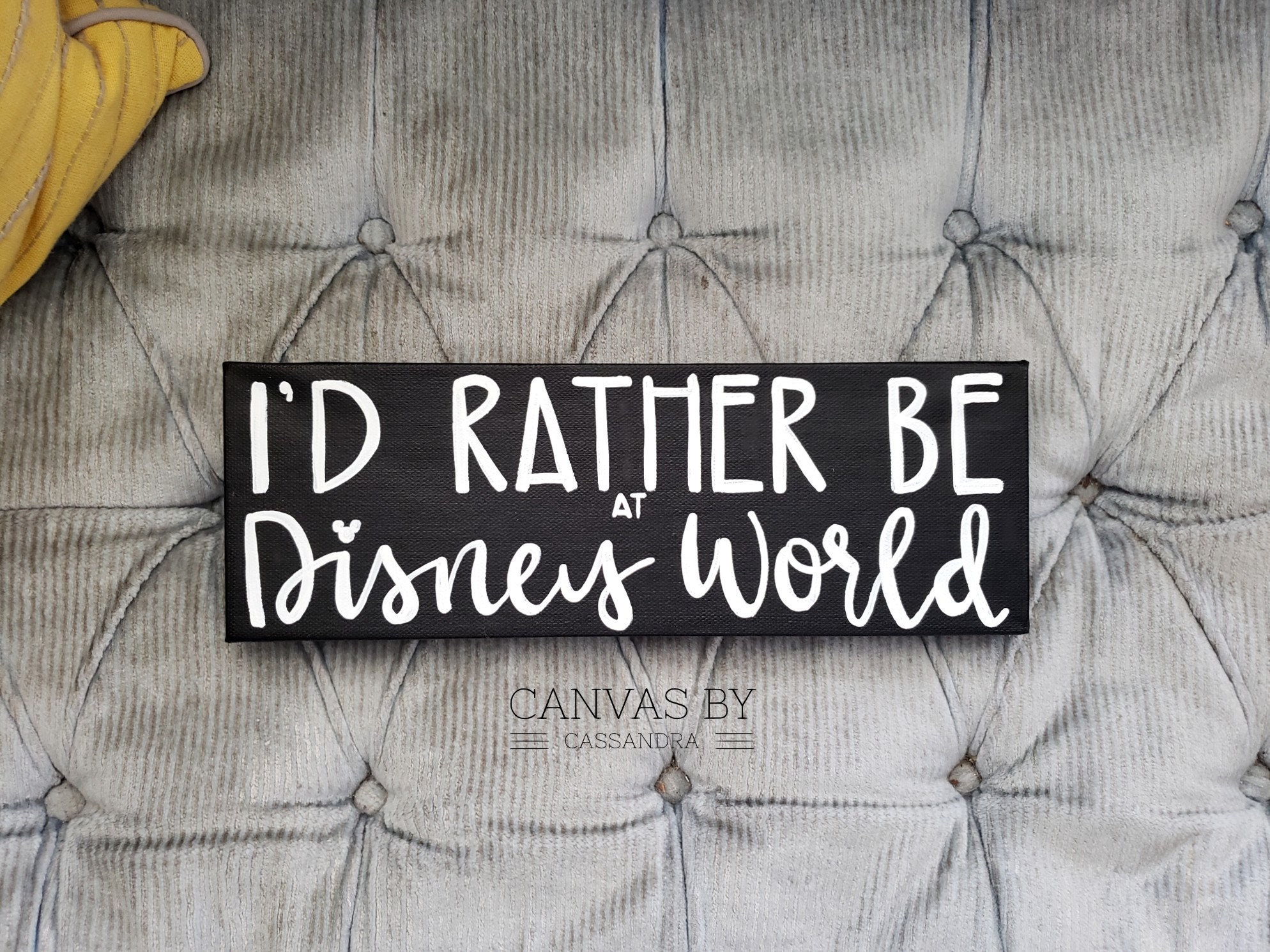 I'd Rather Be At Disneyland I'd Rather Be At Disney | Etsy