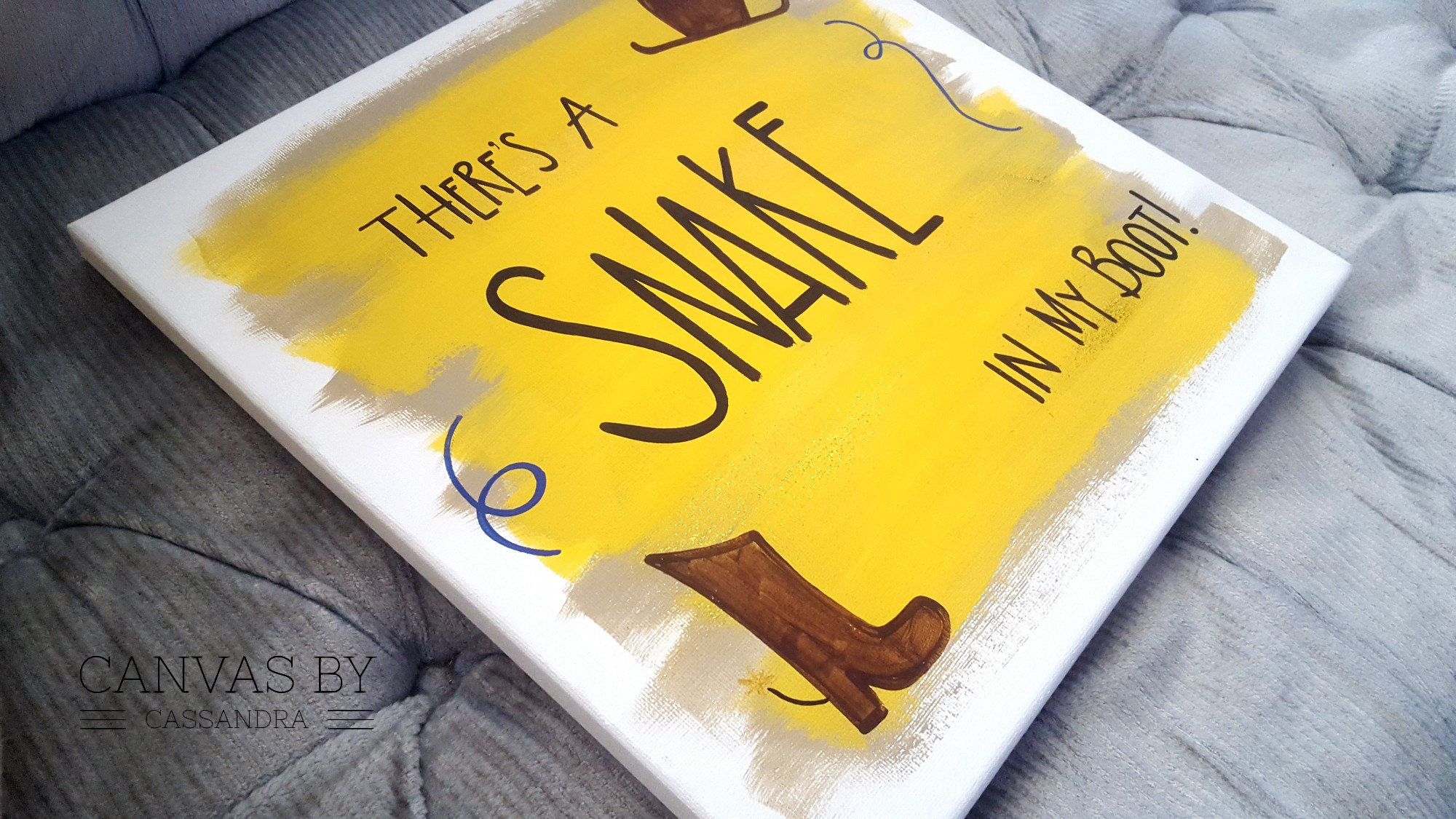 There's A Snake In My Boot Woody Inspired Sign Story of | Etsy