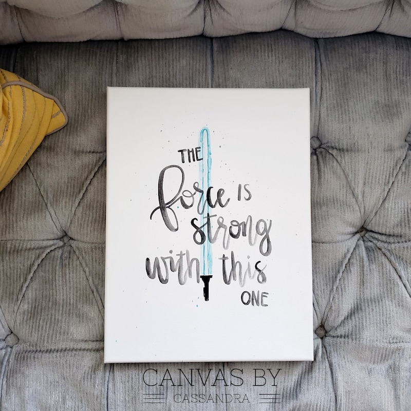 The Force is Strong Svg - Etsy