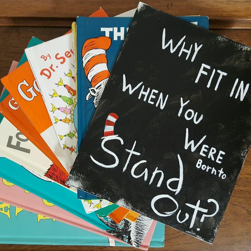 Dr Seuss Poster - Etsy