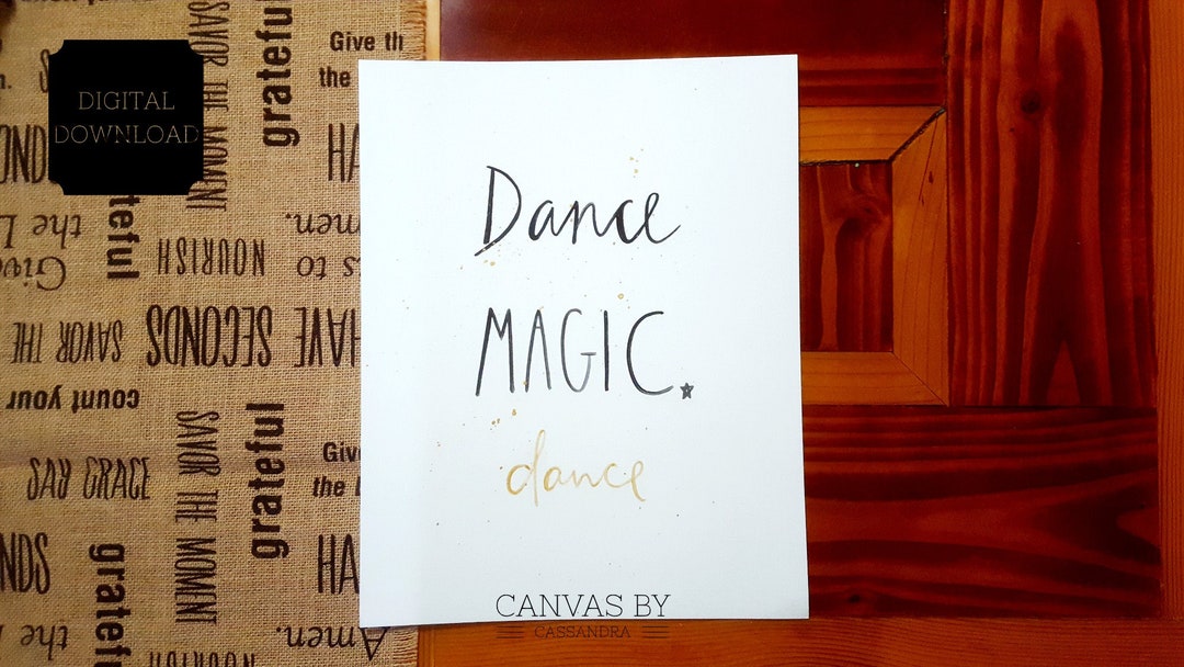 Dance Magic Dance Print- Labyrinth Printable- Digital Download ...